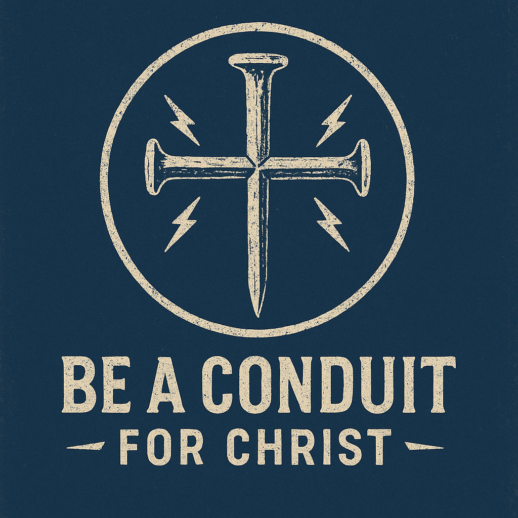 3 INCH WATERPROOF VINYL CONDUIT STICKER - NAVY & WHITE – Conduit Clothing